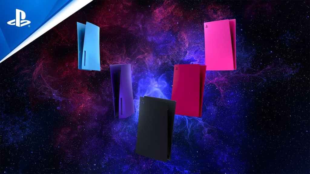 Purple, Blue, & Pink PS5 console covers are now available for pre-order ...