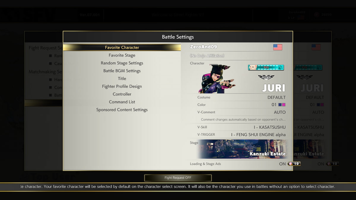 How to configure your online profile in Street Fighter V | Pro Game Guides
