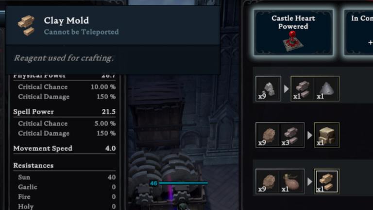 How to craft Clay Mold in V Rising | Pro Game Guides