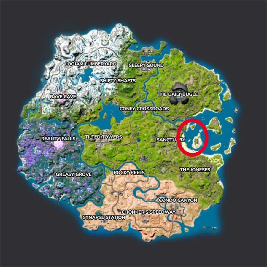 Every Fish and where to find them in Fortnite Chapter 3 Season 3 - Pro ...