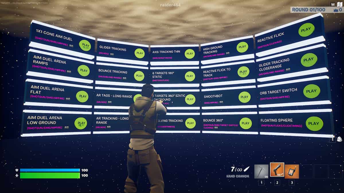 Fortnite Aim Course Codes List (October 2022) - Best Aim Practice Maps ...