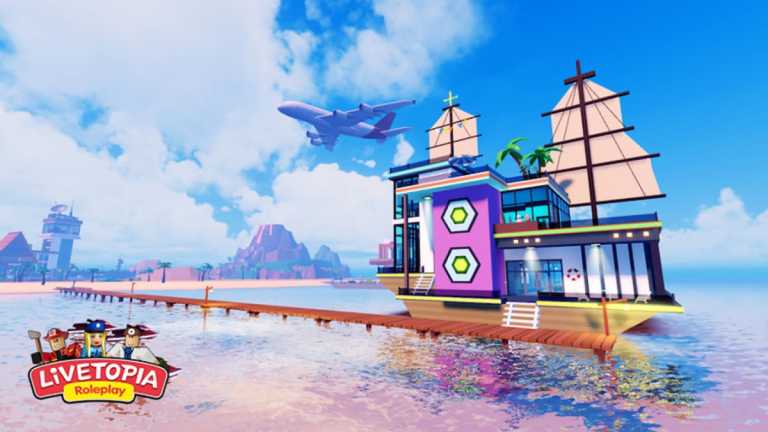 How to get the In the Air! badge in Livetopia - Roblox | Pro Game Guides