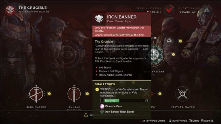 Destiny 2 Iron Banner Daily Challenge Guide | Pro Game Guides