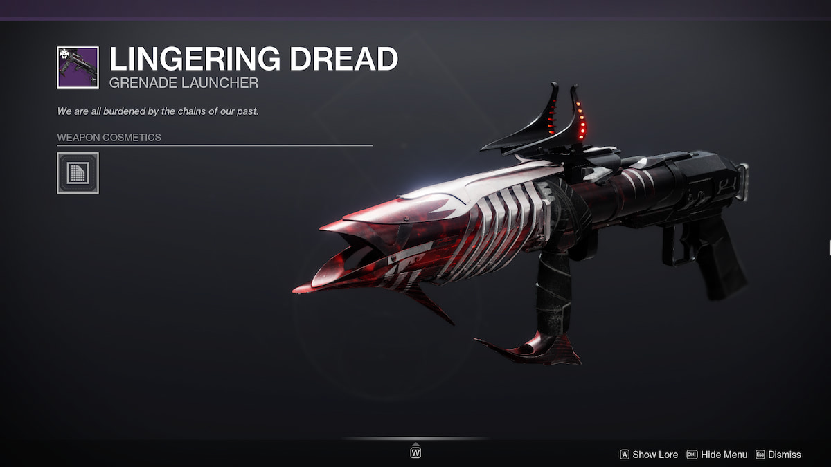 Destiny 2: Lingering Dread God Roll - Best Perks for PVE and PVP | Pro ...
