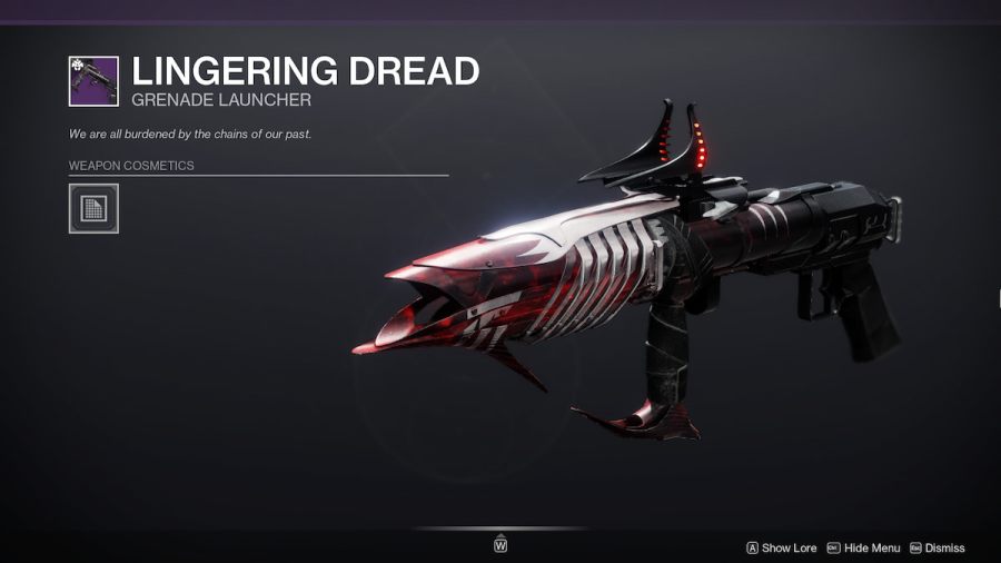 Destiny 2: Lingering Dread God Roll - Best Perks for PVE and PVP | Pro ...