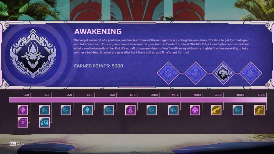 How to get all Awakening Collection Event challenge badges in Apex ...