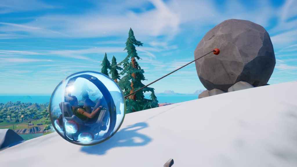 How to boost into a runaway boulder and dislodge it with a Baller in ...