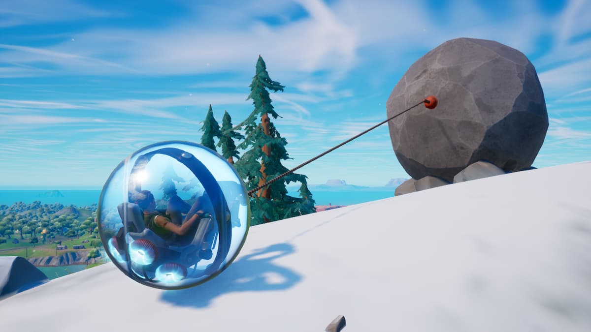 How to boost into a runaway boulder and dislodge it with a Baller in ...