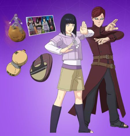 Fortnite Gaara & Hinata Bundle - Pro Game Guides