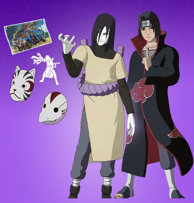 Fortnite Itachi & Orochimaru Bundle - Pro Game Guides
