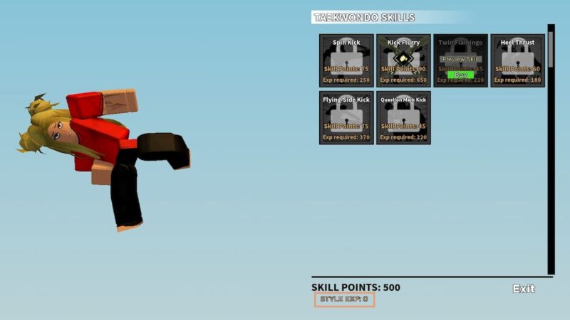 How to get Taekwondo in Roblox Mighty Omega - Pro Game Guides