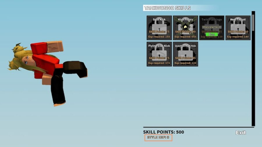 How to get Taekwondo in Roblox Mighty Omega - Pro Game Guides