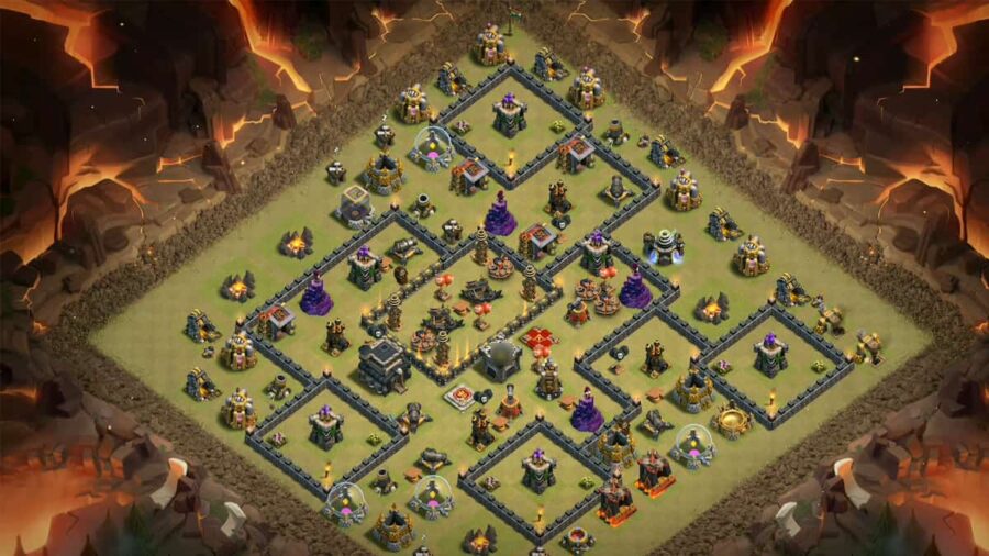 Best Clash of Clans Town Hall 9 Base Layouts - Pro Game Guides