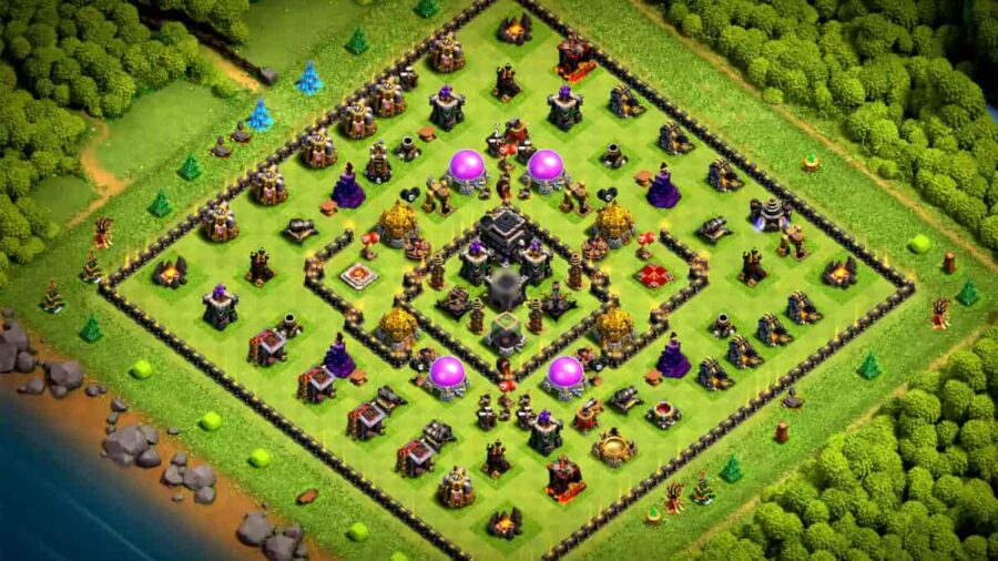 Best Clash of Clans Town Hall 9 Base Layouts - Pro Game Guides