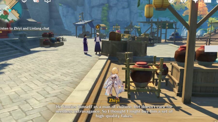 How to listen to Zhiyi and Linlang chat in Yelan's Story Quest ...