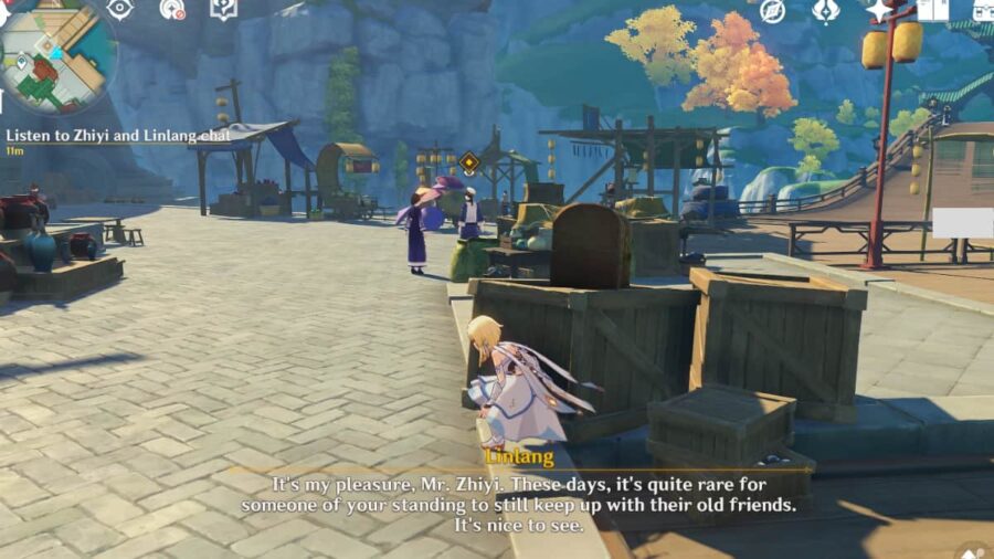 How to listen to Zhiyi and Linlang chat in Yelan's Story Quest ...