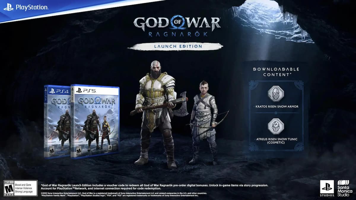 How to redeem God of War Ragnarök pre-order bonuses and deluxe edition ...