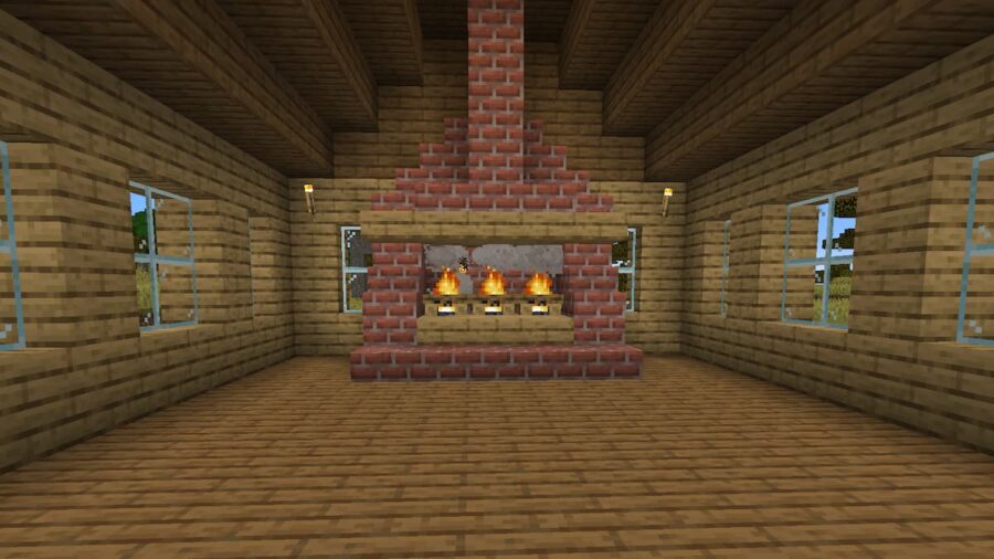 How to make a fireplace in Minecraft - Best Designs - Pro Game Guides