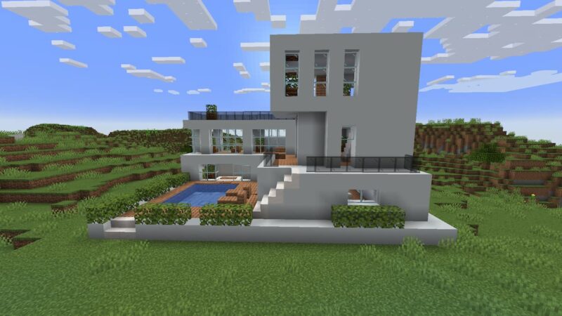 Minecraft: как построить современный дом - Game News Weekend