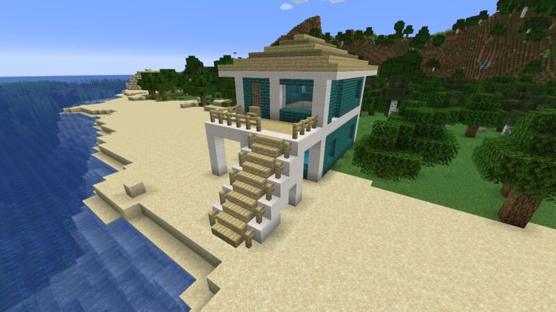 7 Ways to build a Beach House in Minecraft - Pro Game Guides