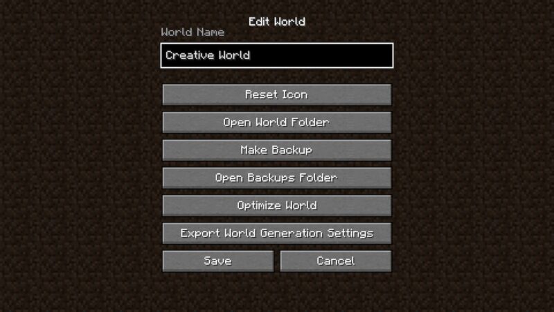 How to save a world in Minecraft - Pro Game Guides