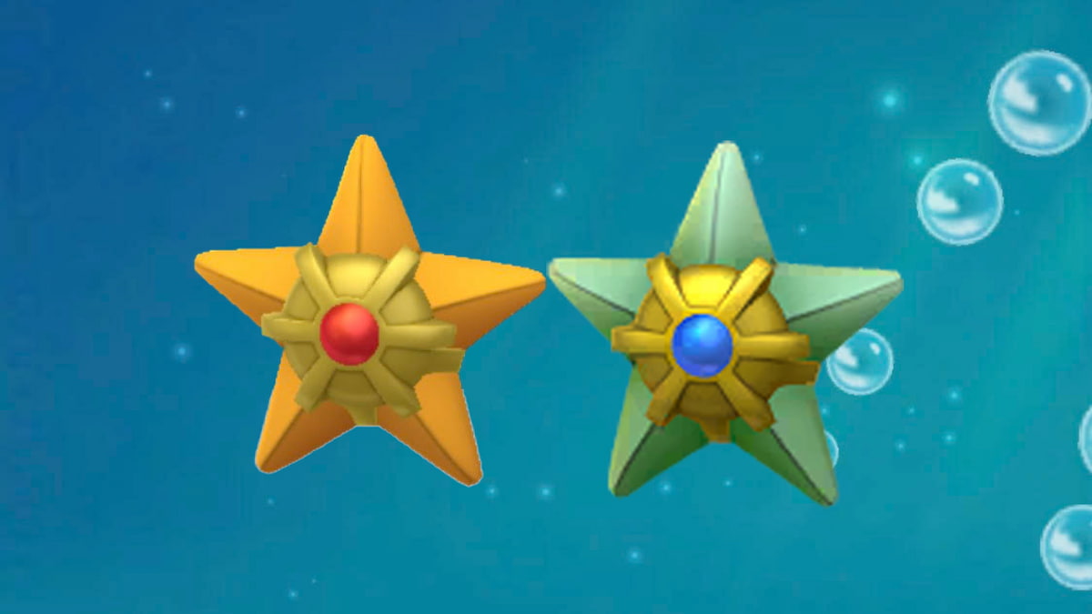 Can Staryu be shiny in Pokémon GO? | Pro Game Guides