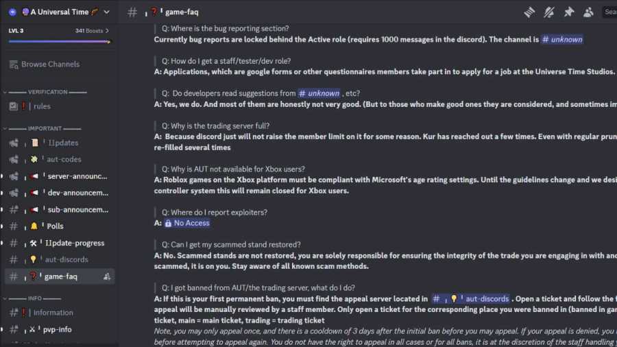 A Universal Time (AUT) Trello Link, Discord, & Wiki | Pro Game Guides