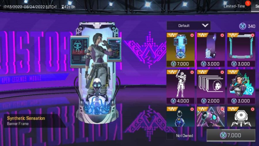 All Legend and weapon skins in Apex Legends Mobile Distortion Store ... All Legend and weapon skins in Apex Legends Mobile Distortion Store ...