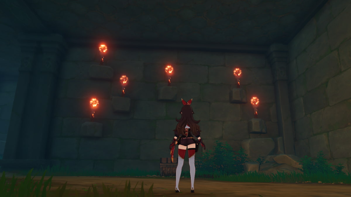 How to solve the Torch puzzle near the water under Shirikoro Peak in ...