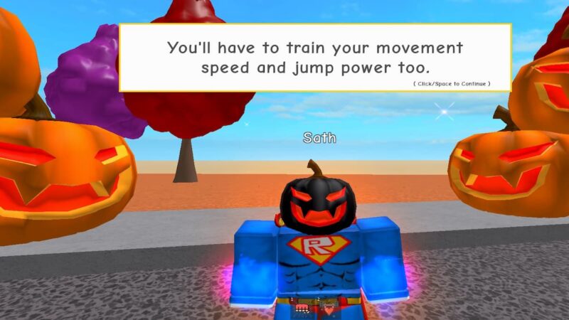 How to level up Movement Speed fast in Roblox Super Power Training ...