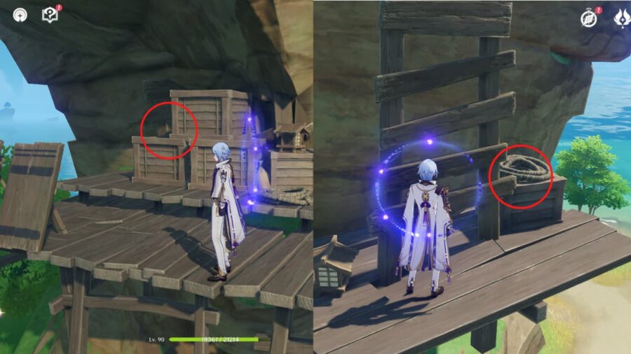 How to free the caged Seelie and find all Metal Keys in Jinren Island ...