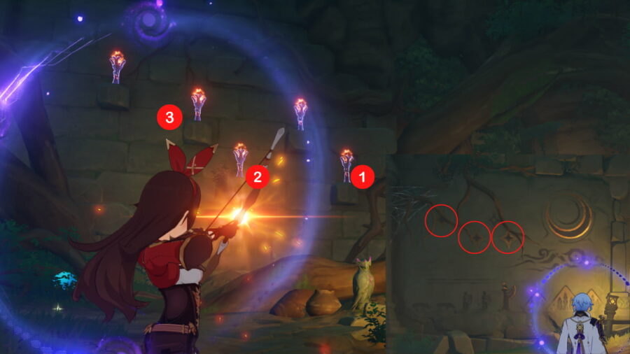 How to solve the Peculiar Pinion Torch puzzle under Shirikoro Peak in ...