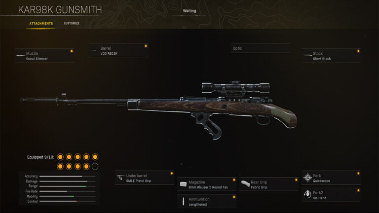 Best Vanguard Kar98k Loadout in Call of Duty Warzone - Pro Game Guides