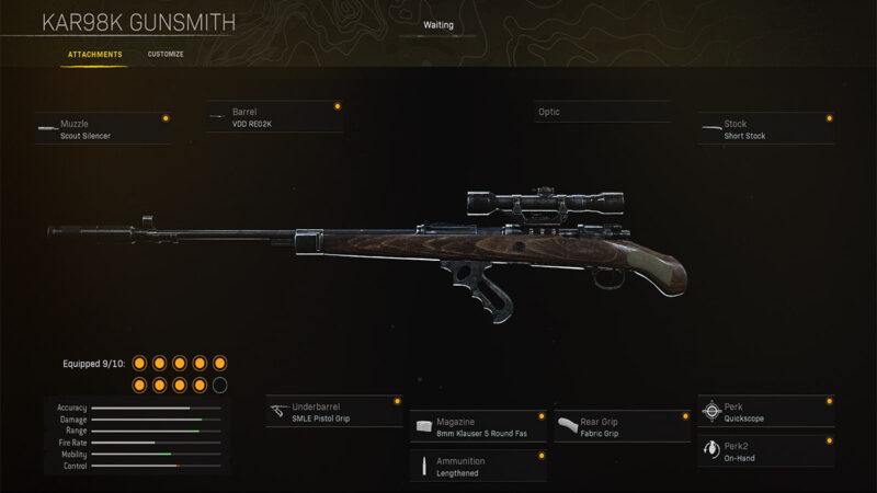 Best Vanguard Kar98k Loadout in Call of Duty Warzone - Pro Game Guides