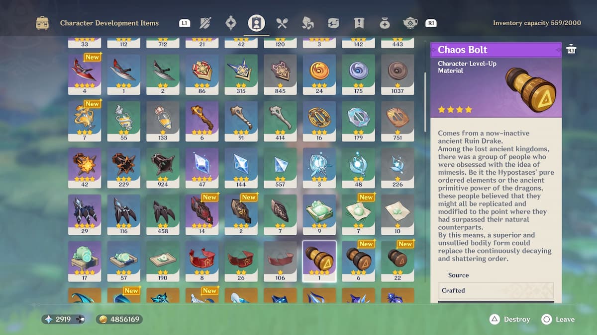 Where to get Chaos Storage, Chaos Module, and Chaos Bolt in Genshin ...