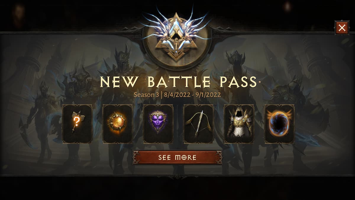 Diablo Immortal Battle Pass Season 3 – All Rewards and Tiers | Pro Game ...