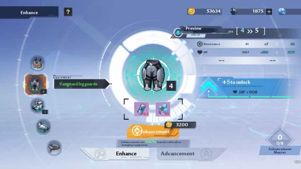 How to enhance equipment in Tower of Fantasy | Pro Game Guides