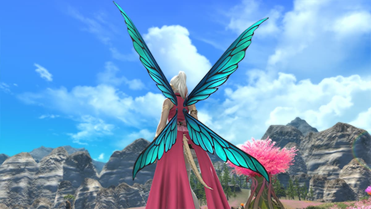 How to get the Bluepowder Pixie Wings Fashion Accessory in Final Fantasy XIV | Pro Game Guides