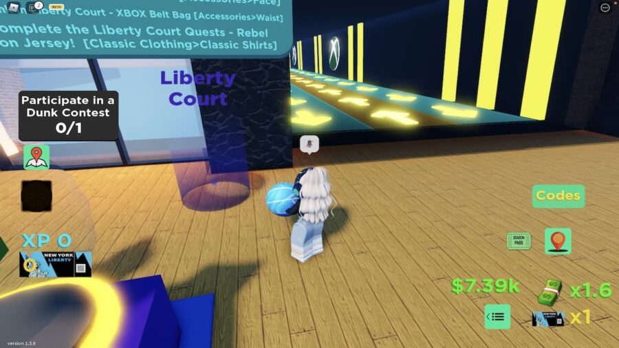 How to get the free Xbox avatar items in Roblox Dunking Simulator - Pro ...