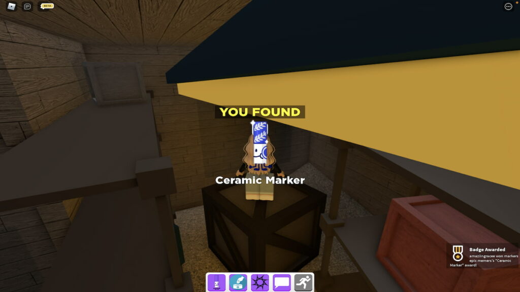 How to get the Ceramic Marker in Roblox Find the Markers - Pro Game Guides