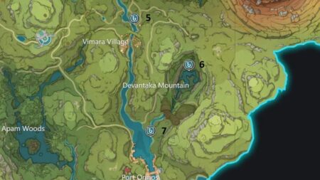 All Fishing Spot locations in Sumeru in Genshin Impact - Pro Game Guides