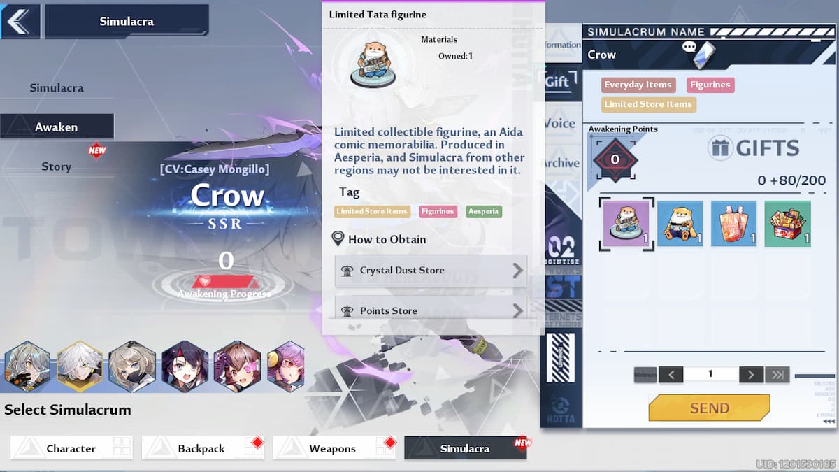 Best Gifts for each Simulacrum in Tower of Fantasy | Pro Game Guides