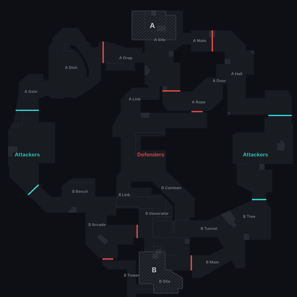 All Valorant Callouts for each map (Abyss) | Pro Game Guides