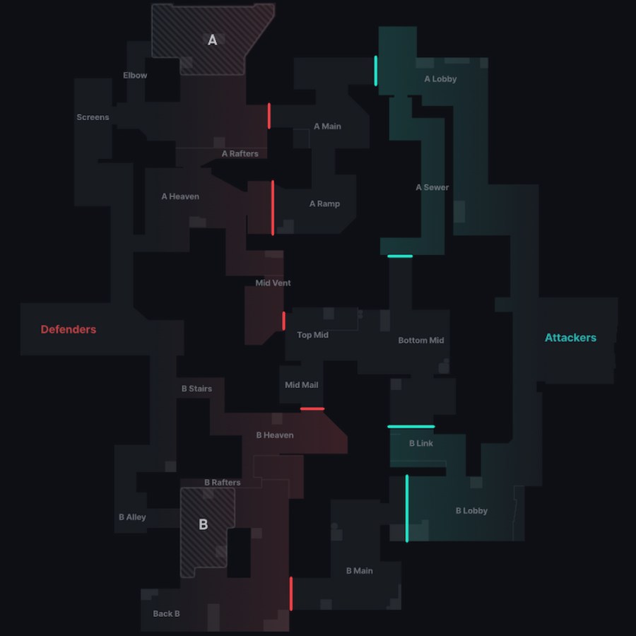 All Valorant Callouts for each map (Abyss) | Pro Game Guides