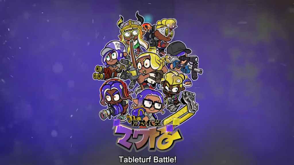 What are Table Turf Battles in Splatoon 3? New mini-game, cards, & more ...