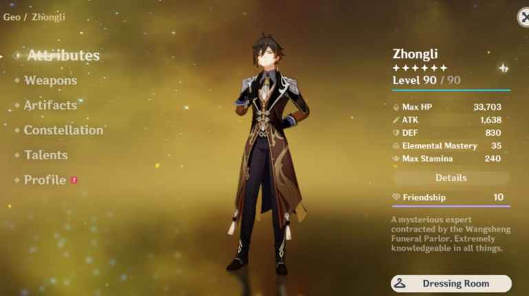 Best Zhongli build in Genshin Impact – Weapons, Artifacts, and more ...