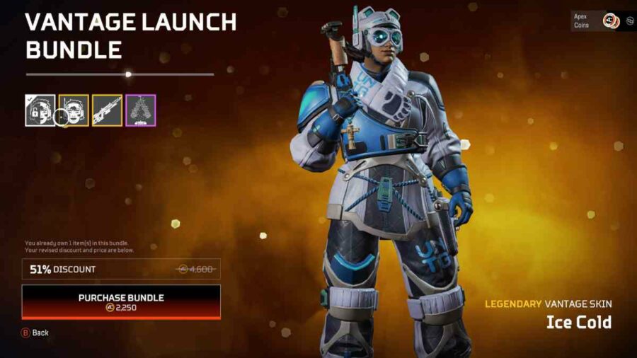 All Legendary Vantage Skins in Apex Legends - Pro Game Guides