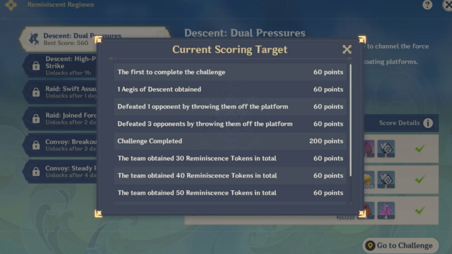 Genshin Impact Reminiscent Regimen event Raid challenge guide - Pro ...