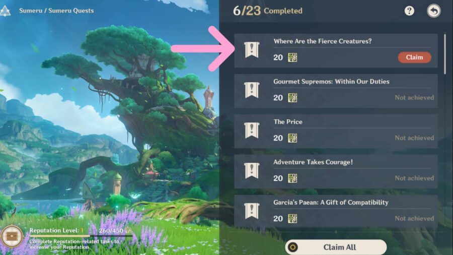 Genshin Impact Where Are the Fierce Creatures? hidden World Quest guide ...