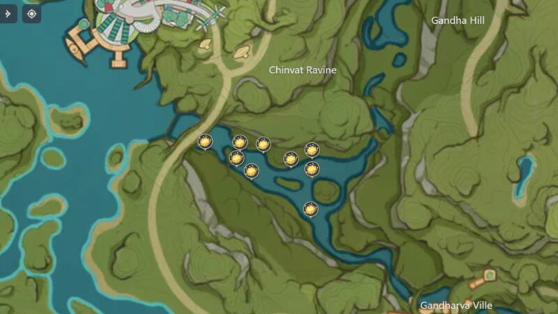 Where to find Nilotpala Lotus in Genshin Impact - All Locations - Pro ...